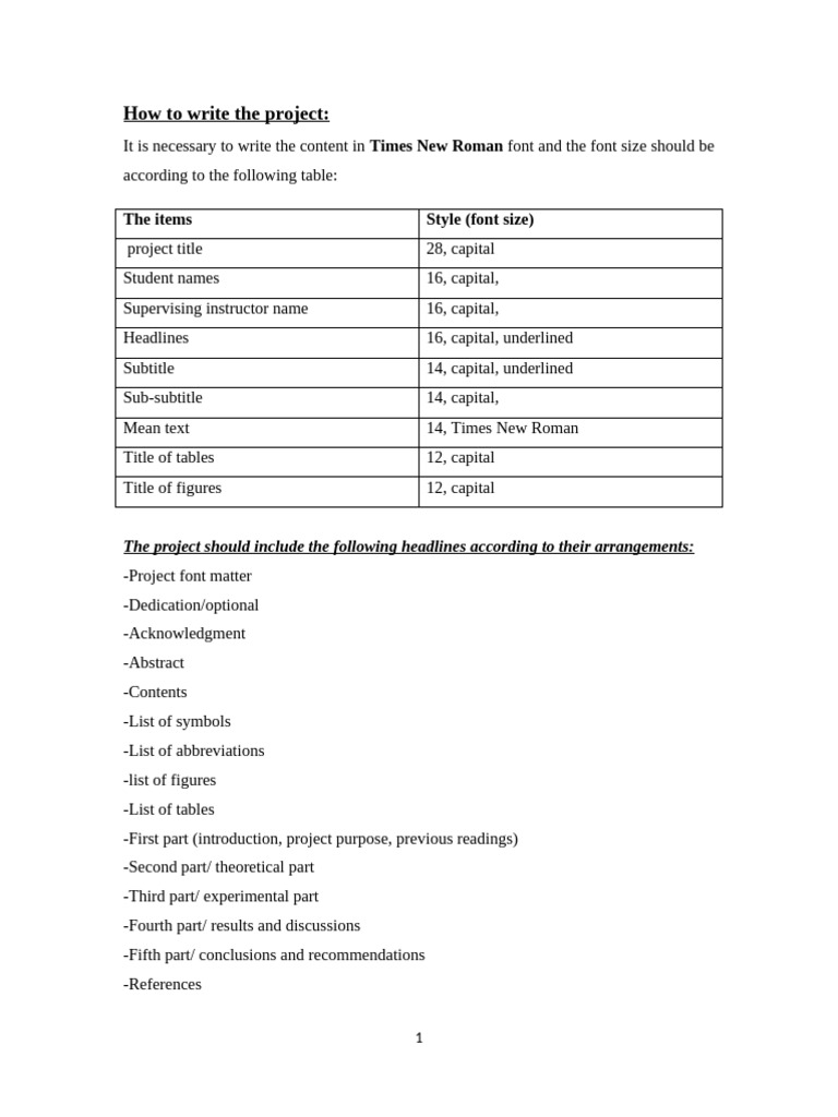 Graduation Project 1 | PDF