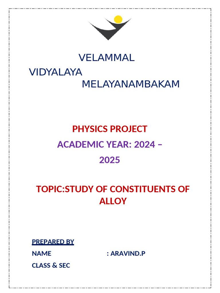 Physcis Project | PDF