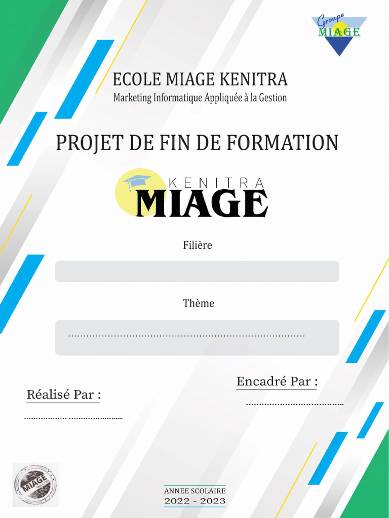 Page de Garde PFF - TSDI2 | PDF
