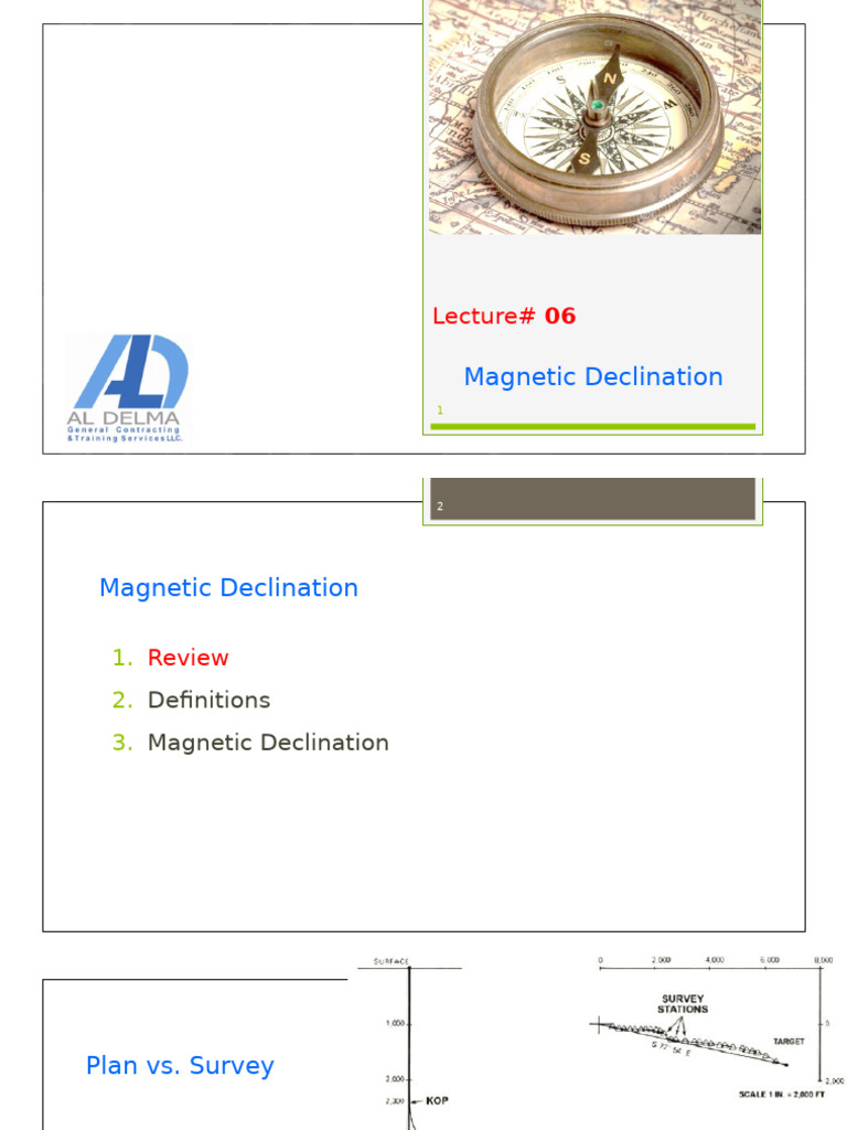 Magnetic Declination | PDF