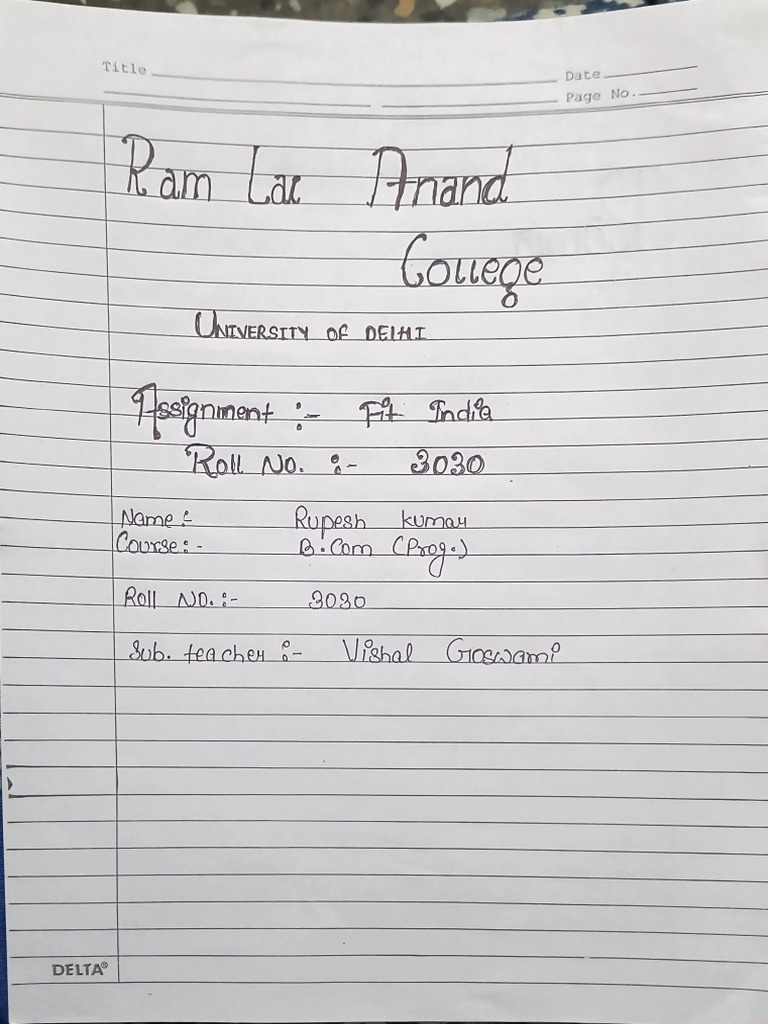 Rupesh 3030 Fit India Jsbsnsnsnsnsns | PDF