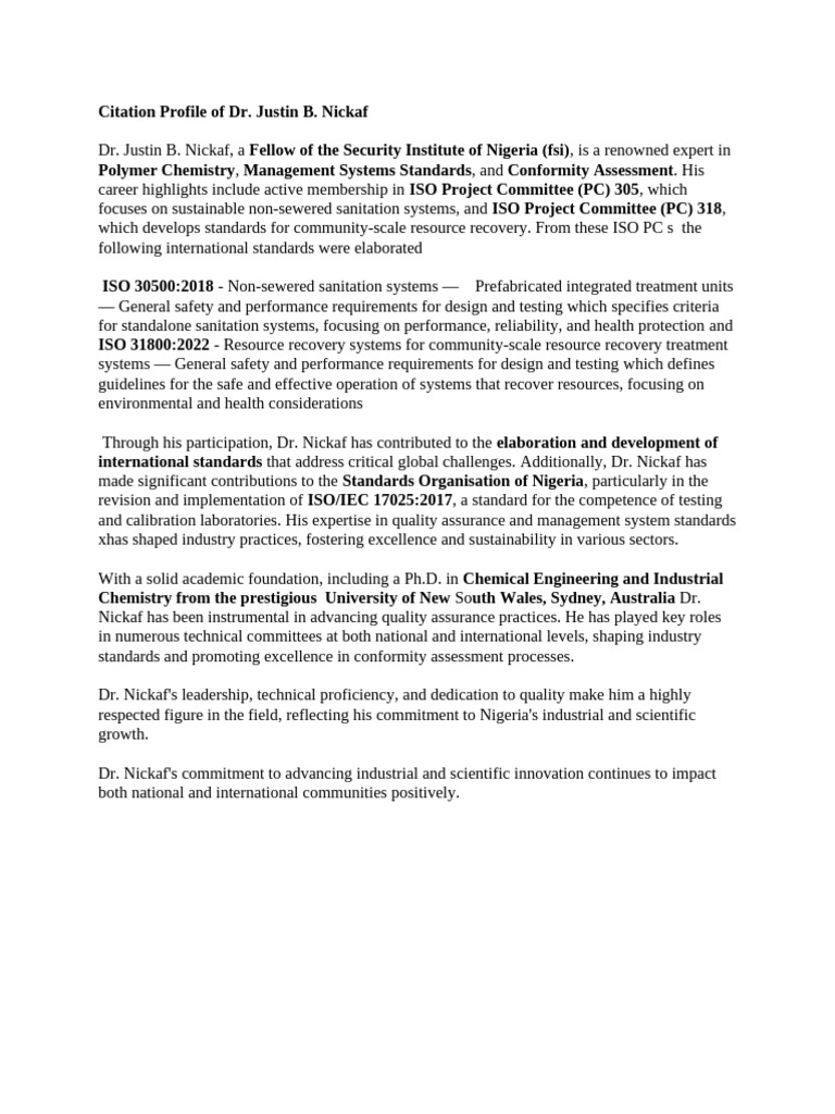 Citation Profile of DR Nickaf | PDF