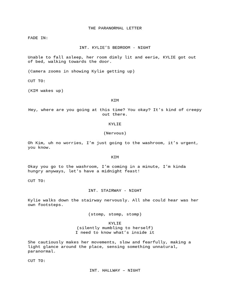 Toddle 6cef462a 150e 421c 9a90 D62511aabb01 Summative Assessment 1 Screenplay | PDF
