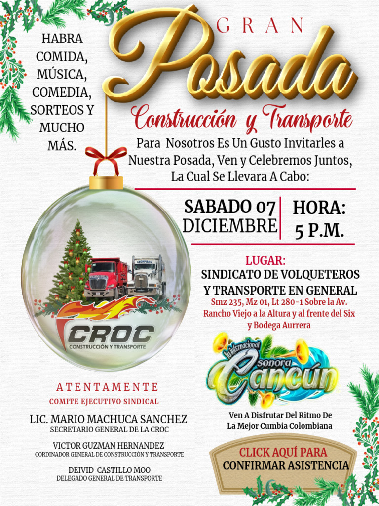 Posada 2024_Construccion y Transporte | PDF
