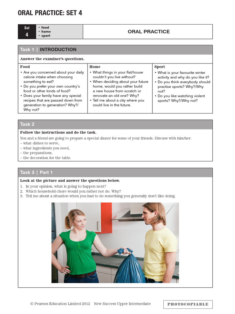 Oral Practice Set 4 | PDF