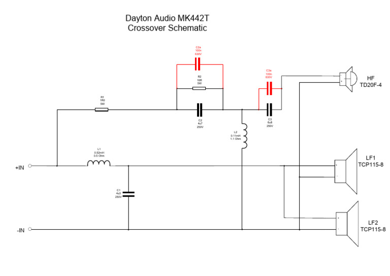 Crossover Schematic | PDF