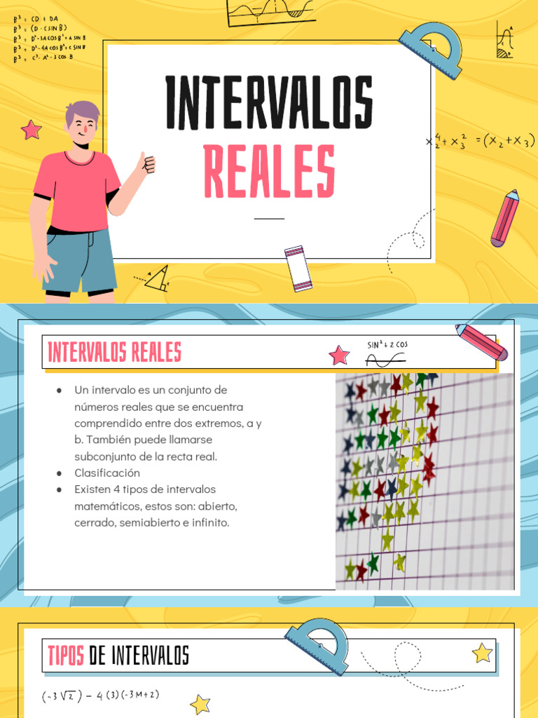 Intervalos Reales | PDF | Intervalo (Matemáticas) | Geometría