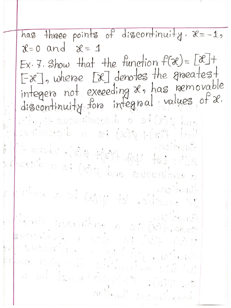 Differential Calculas Class Note Nur Alam Sir Pdf