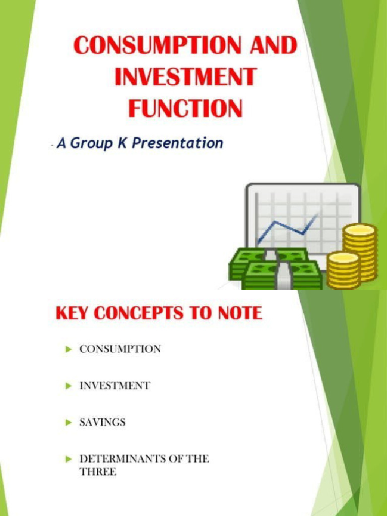 Consumption and Investment Function | PDF
