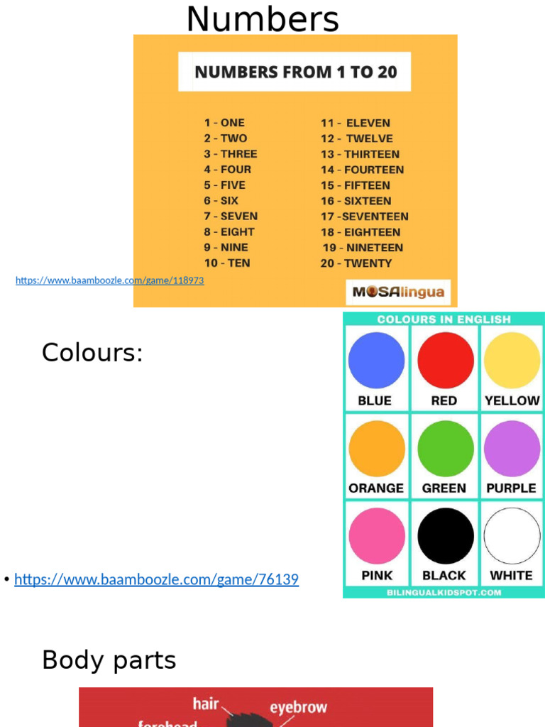 Numbers 2 Class | PDF