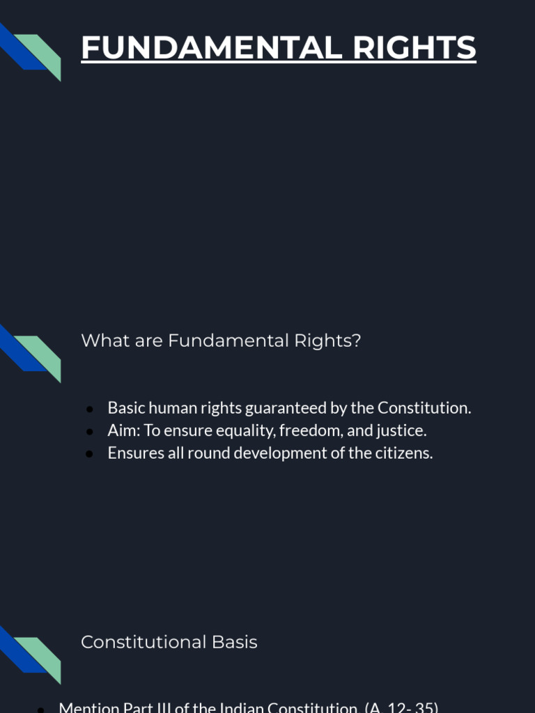 Fundamental Rights | PDF | Discrimination | Public Law