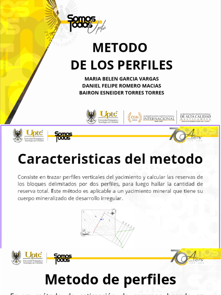 METODO DE PERFILES | PDF