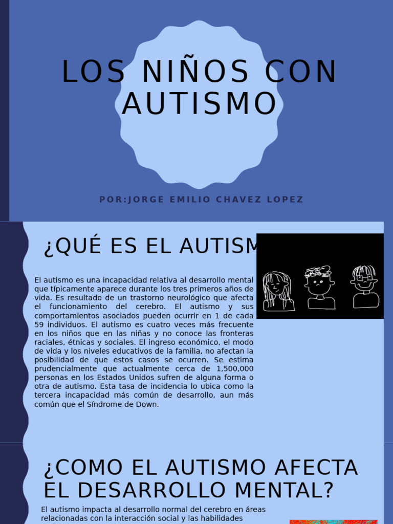 Tics Presentacion de PP | PDF | Espectro autista | Sicología