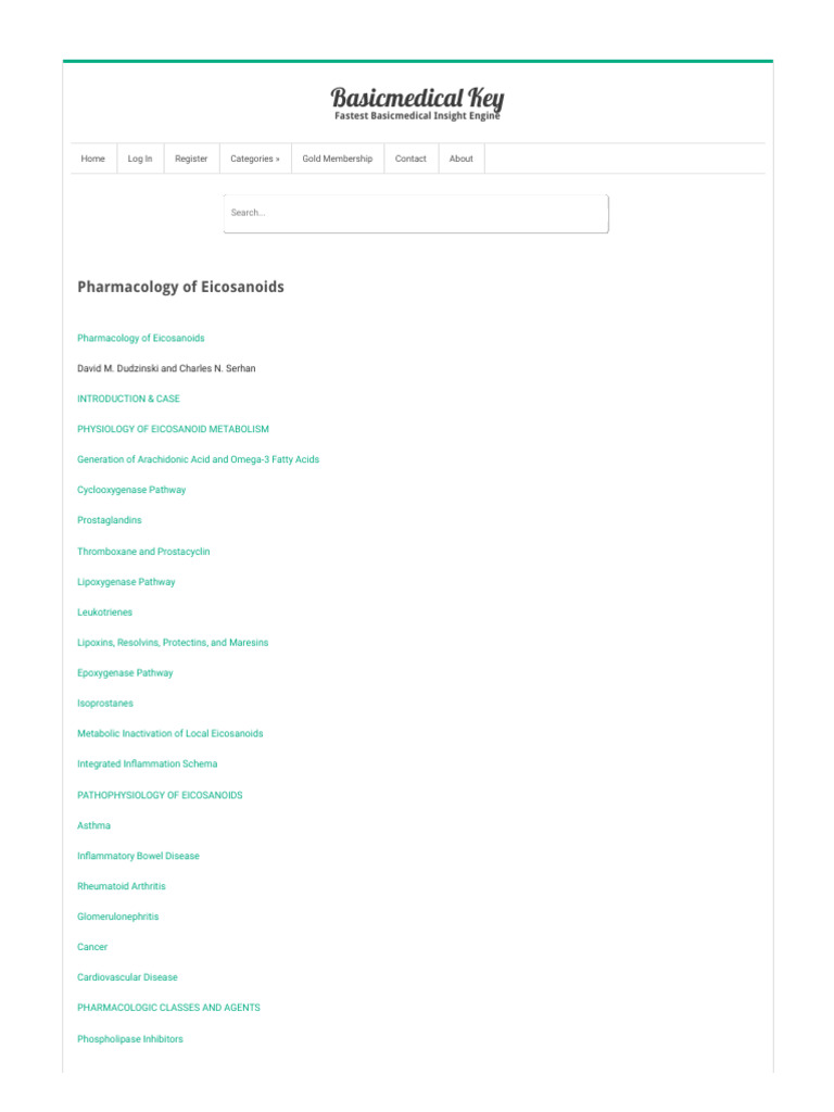 Eicosanoids: Pharmacology Overview | PDF | Prostaglandin | Inflammation