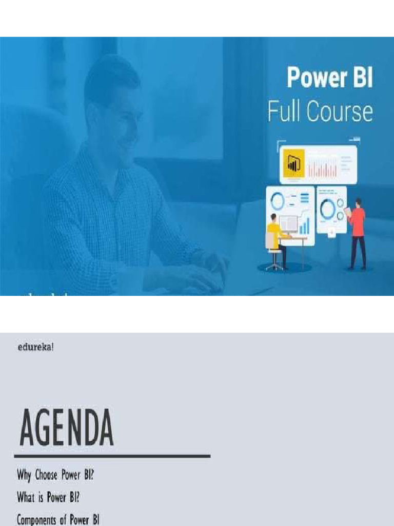 Power BI Full Course Power BI Tutorial for Beginners Edureka | PDF