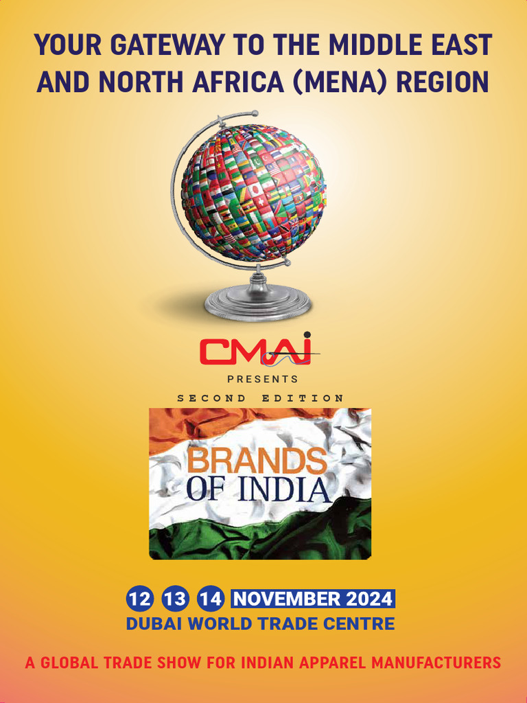 CMAI Exhibitor Brochure 2024 Copy 9 July 1 | PDF | Economies | Fashion