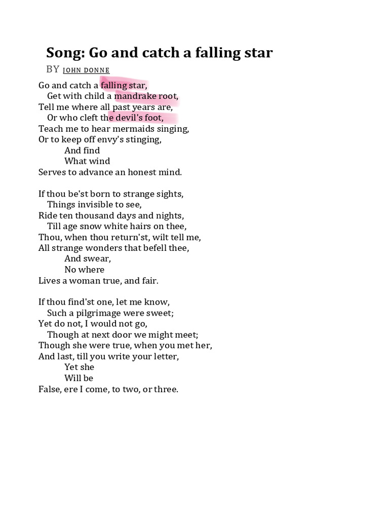 Song - Poem | PDF