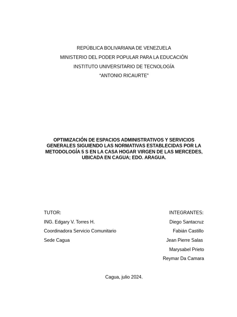 Informe Preliminar REVISAR-3 | PDF | Business
