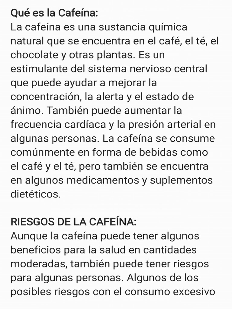 Periódico de Cafeína - 240404 - 233122 | PDF