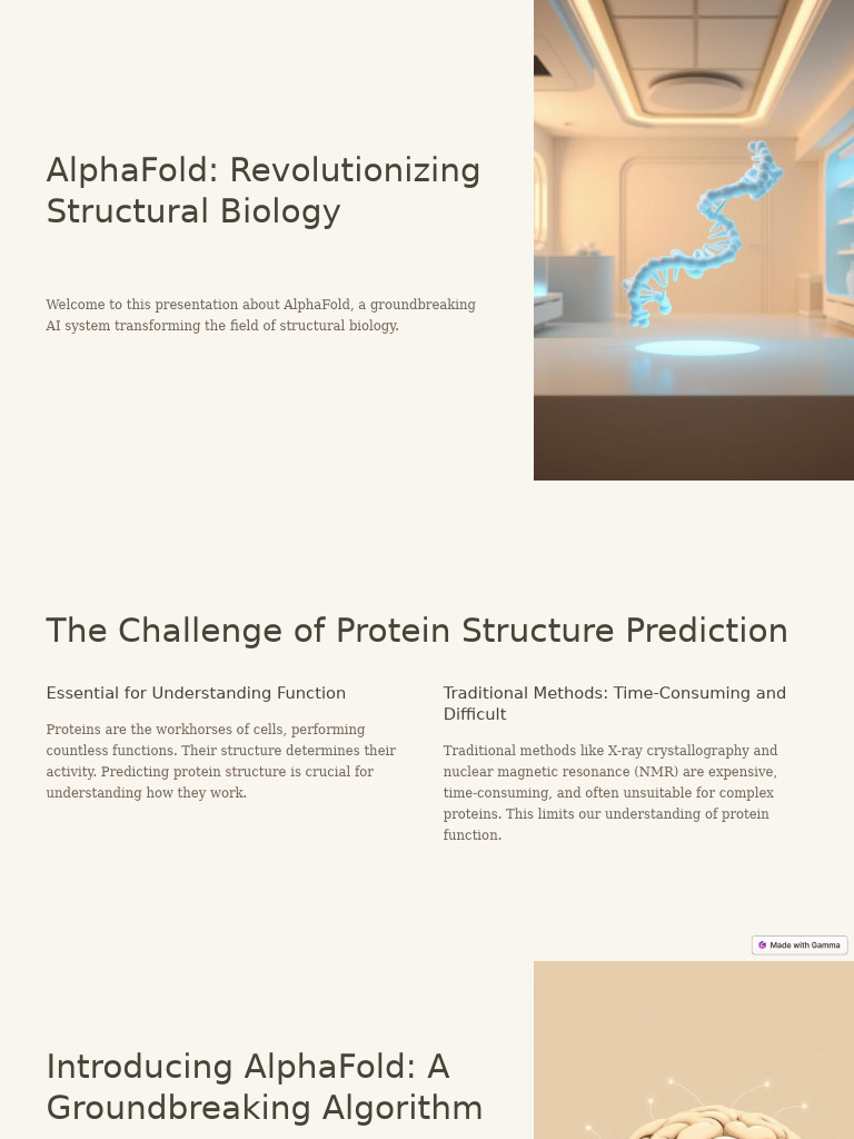 AlphaFold-Revolutionizing-Structural-Biology | PDF | Structural Biology | Proteins