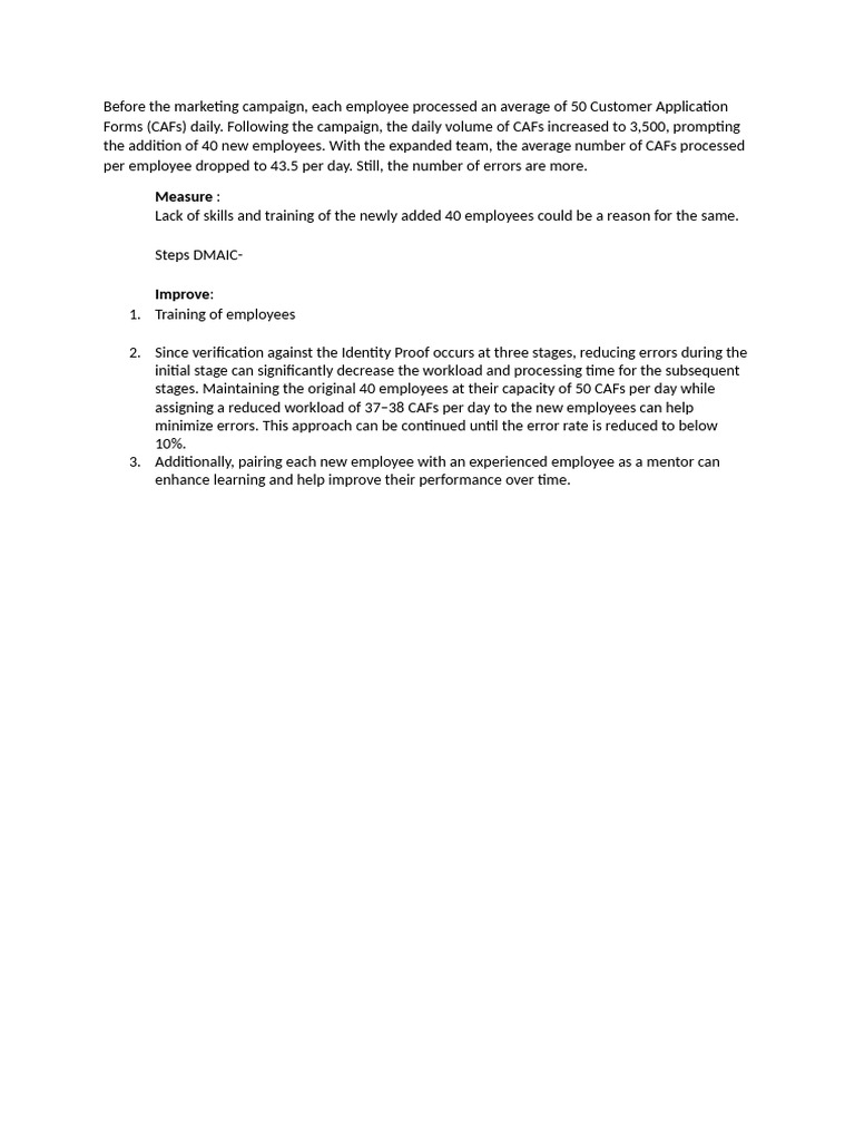 6 Sigma | PDF