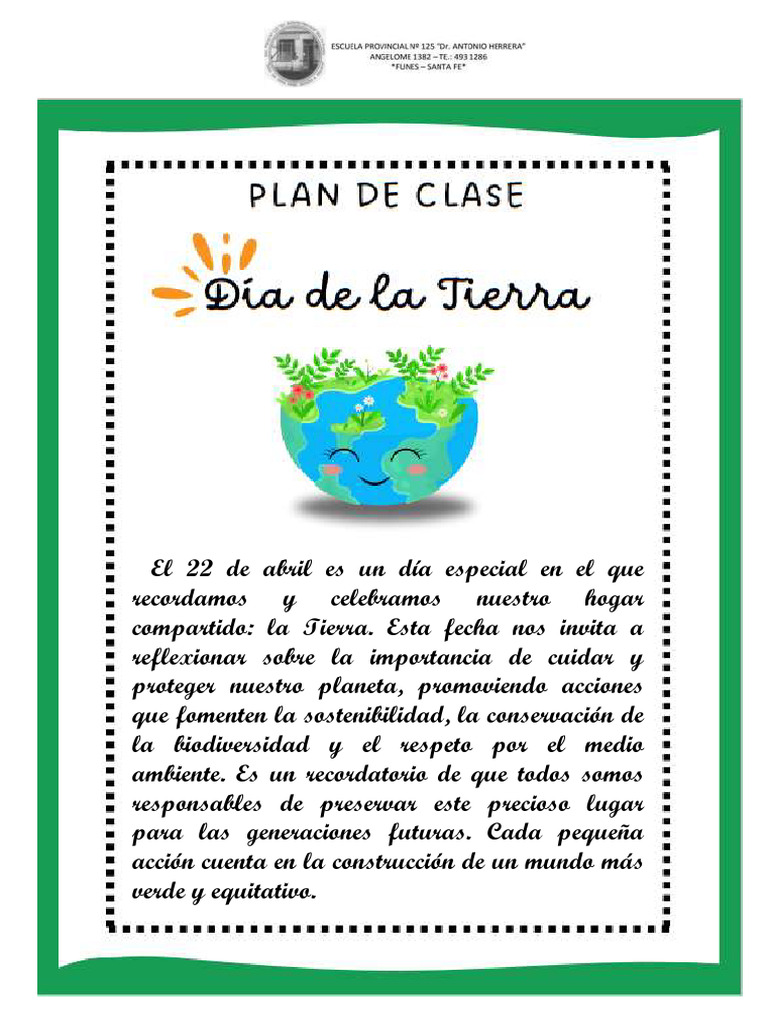 Secuencia Dia de La Tierra - 6° Grado | PDF | Residuos | Sustentabilidad
