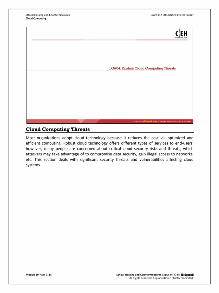 CEH v12 - Module19_removed | PDF