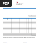 Banquet Hall Invoice Format | PDF