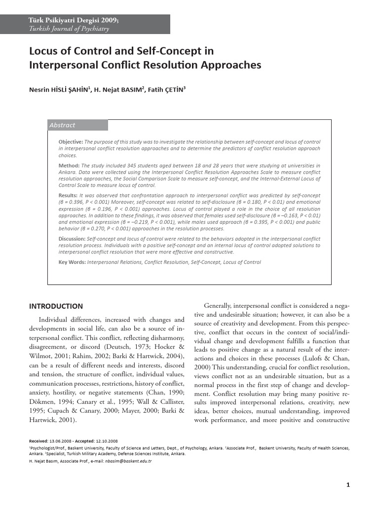 Document | PDF | Behavioural Sciences | Psychology