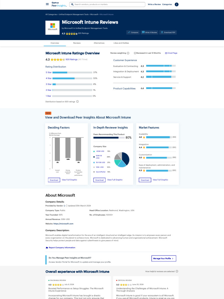 Detail - Unified Endpoint Management Tools - Microsoft - Microsoft ...