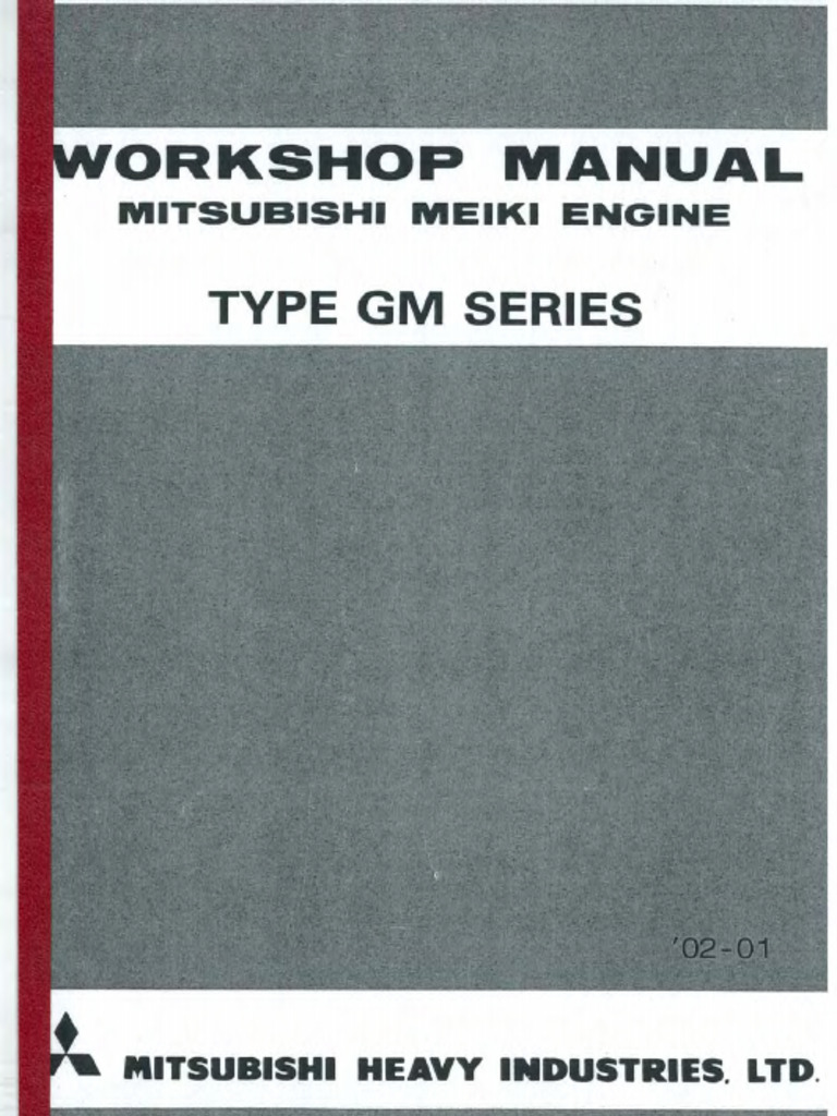 Mitsubishi GM Gas Engine | PDF