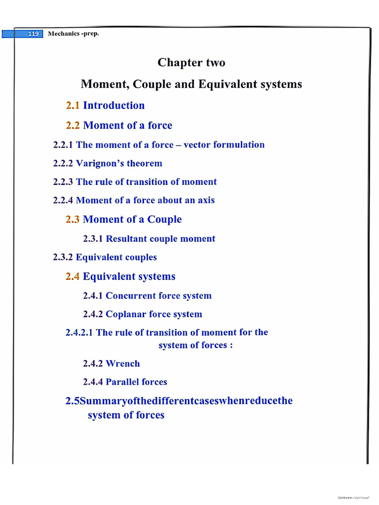 Chapter 2 Mechanics | PDF