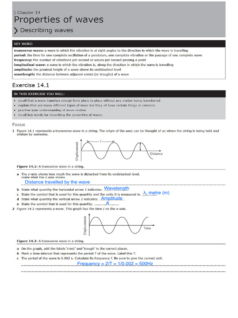 Cambridge IGCSE Physics 3rd Edition Workbook | PDF