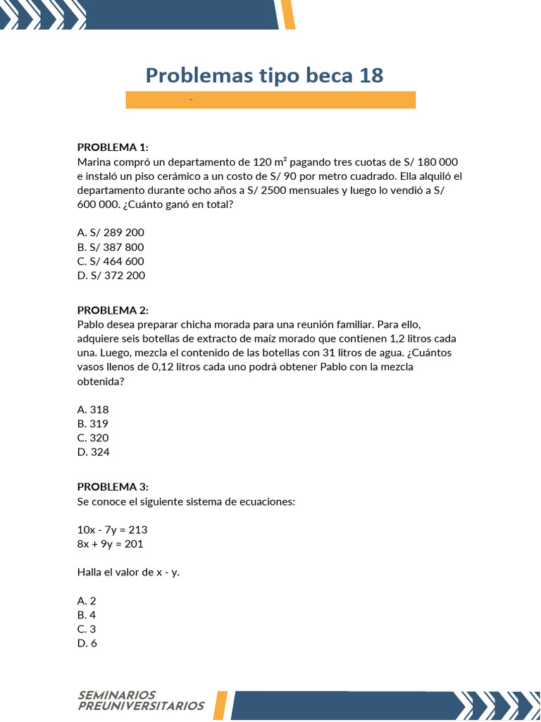 Repaso para El Simulacro | PDF
