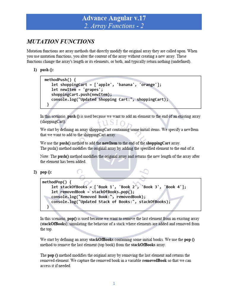 Advance Angular Lecture 2 | PDF | Computing | Software Engineering