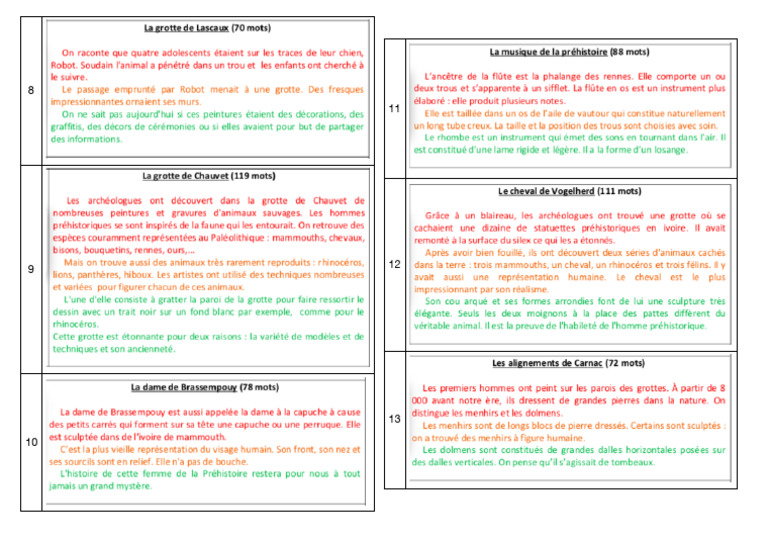 Correction Dictees Hda p2 | PDF