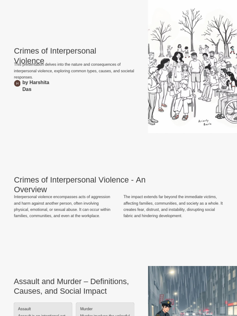 Understanding Interpersonal Violence | PDF | Violence | Crimes