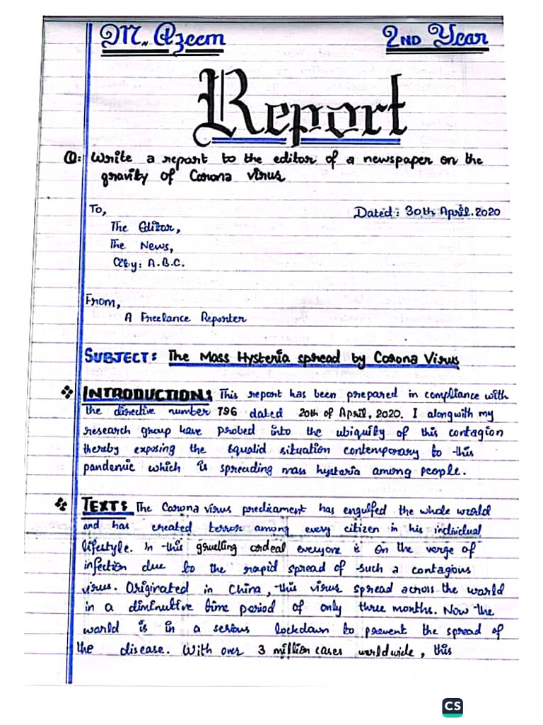 Report Sample | PDF