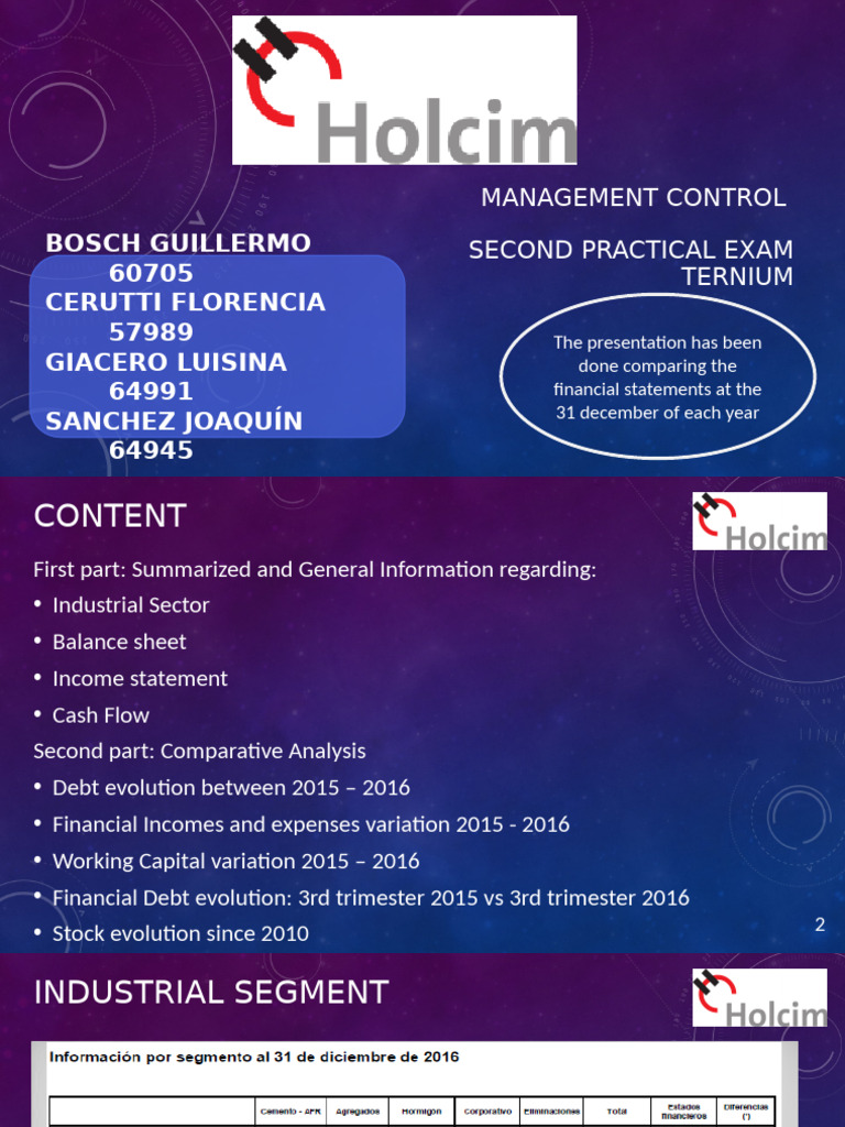 2017 CG 2PP Grupo01 | PDF | Working Capital | Expense