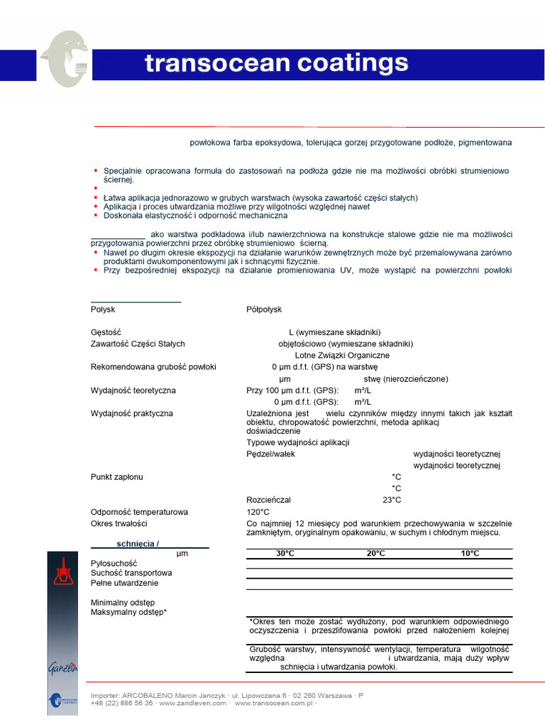 Karta Techniczna 26 | PDF