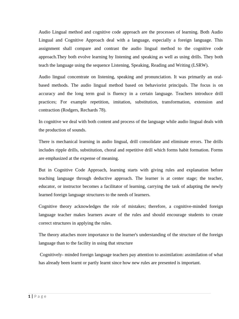 ZL, assignment | PDF | Second Language | Learning