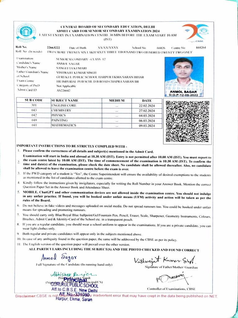 22 April 2024 (1) | PDF | Educational Stages | Qualifications