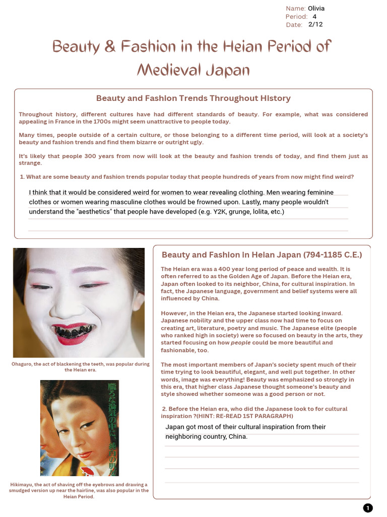 Kami Export - Olivia Li - Heian Beauty and Fashion | PDF | Clothing ...