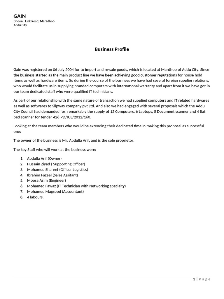 Proposal For Supplying of Computers | PDF | Computer Hardware | Equipment