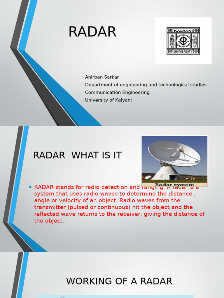 RADAR | PDF