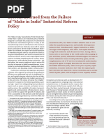 Make in India Economics Project Final | PDF | Infrastructure | Economies