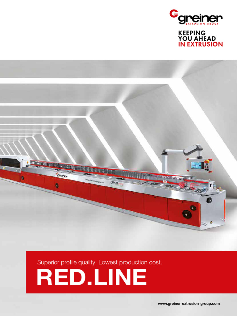 Greiner Extrusion RED LINE en | PDF | Switch | Knife