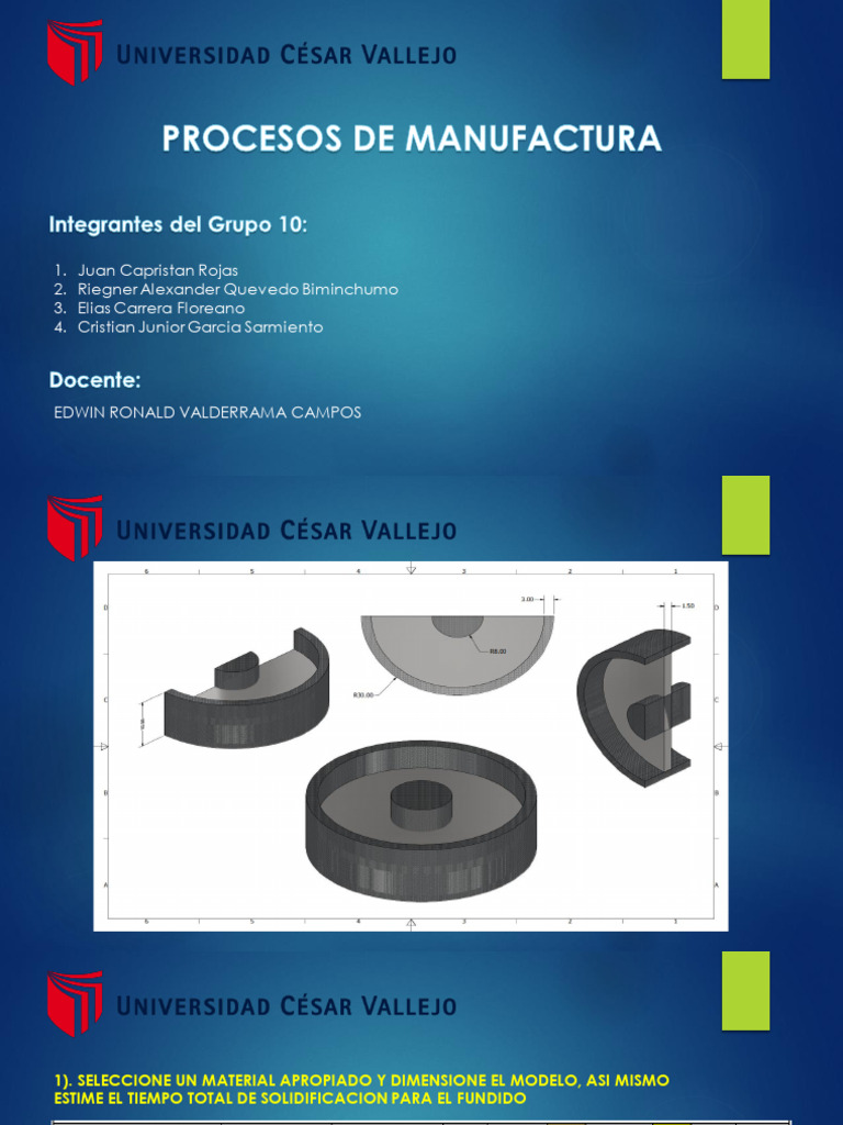 Dimensiones y costos de la mazarota | PDF | Aluminio | Fundición