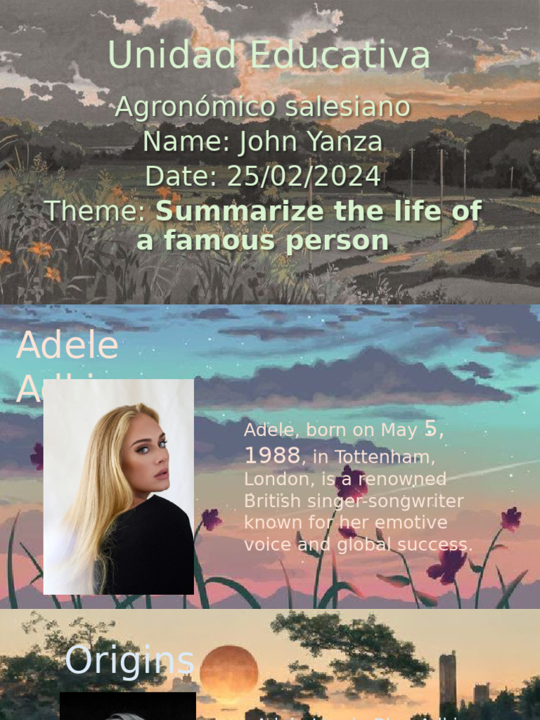 Adele Powerpoint | PDF