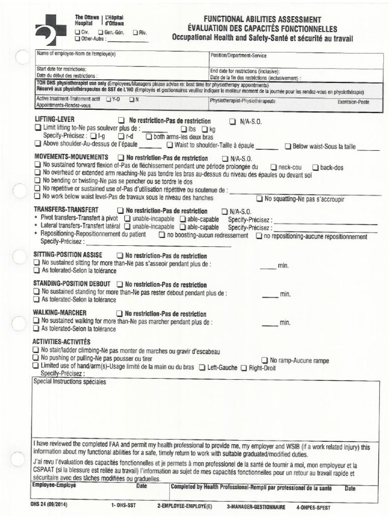 FAA Blank | PDF